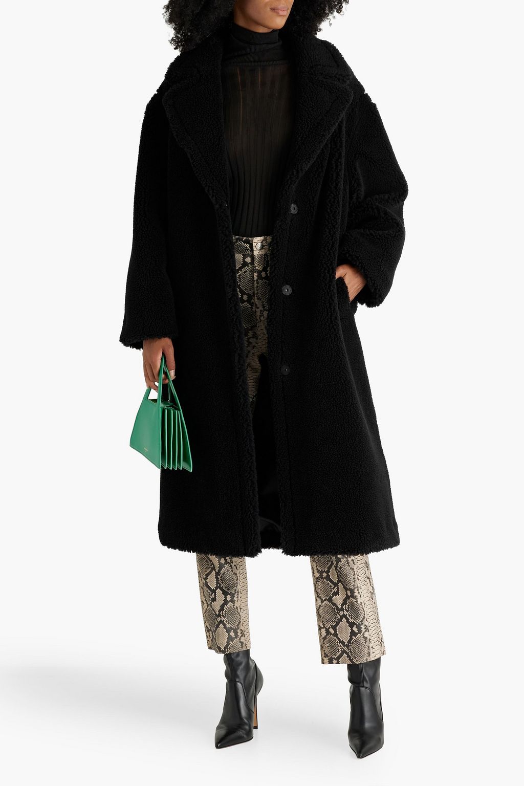 STAND STUDIO Genevieve Faux Fur Coat – Luxurious Winter Coat for Women ...